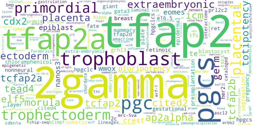 JASPAR - TFAP2C - MA0814.3 - profile summary